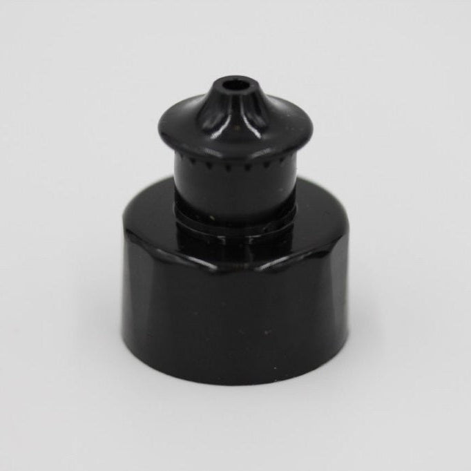 28mm 410 PUSH PULL CAP BLACK – Cascelloid