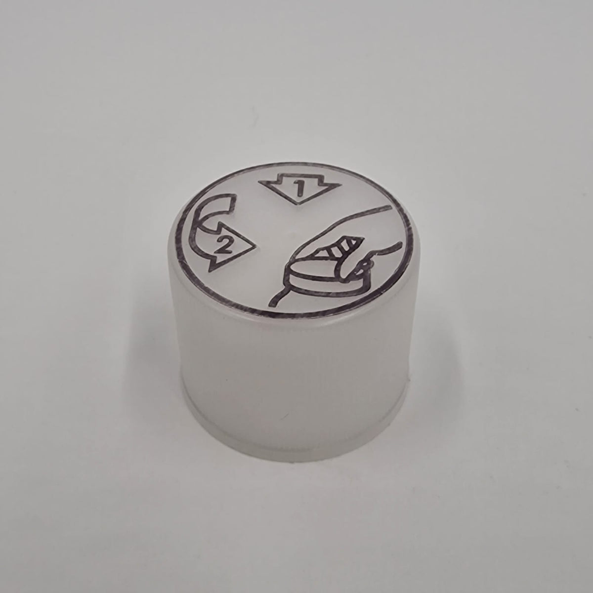 28mm 410 NATURAL CRC CAP WITH VENTED LINER – Cascelloid