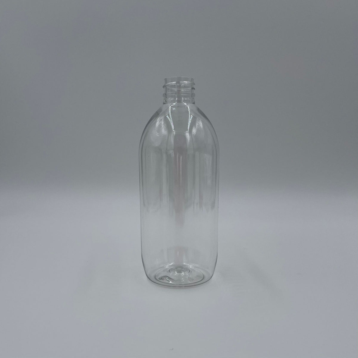 500ml BOSTON ROUND CLEAR PET OLIVE 28mm 410 – Cascelloid