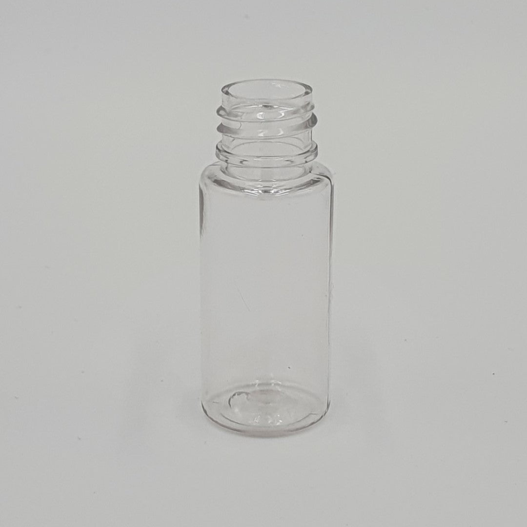 15ml CYLINDER CLEAR PET 18mm 410 – Cascelloid