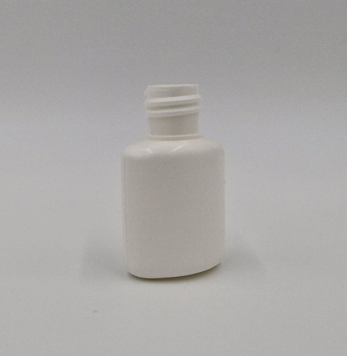 20ml OVAL WHITE LDPE 18mm 415 – Cascelloid
