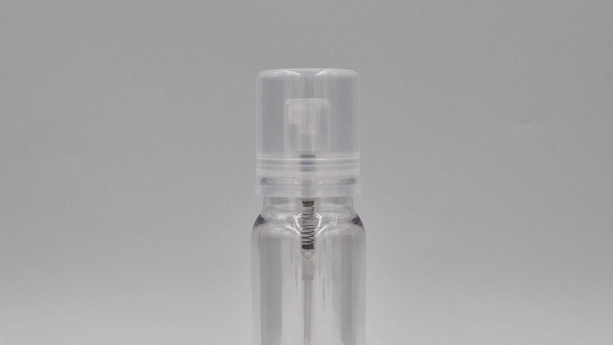 100ml PET CYLINDER COMPLETE WITH NAT 1" SNAP ON SPRAY – Cascelloid