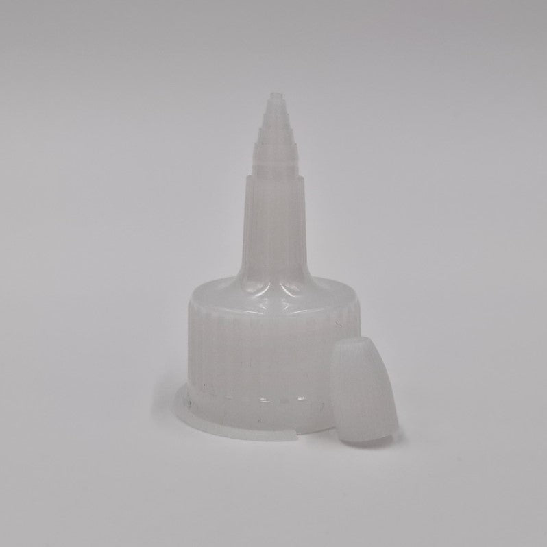 28mm 410 NATURAL STEPPED NOZZLE WITH RESEALABLE END TIP – Cascelloid