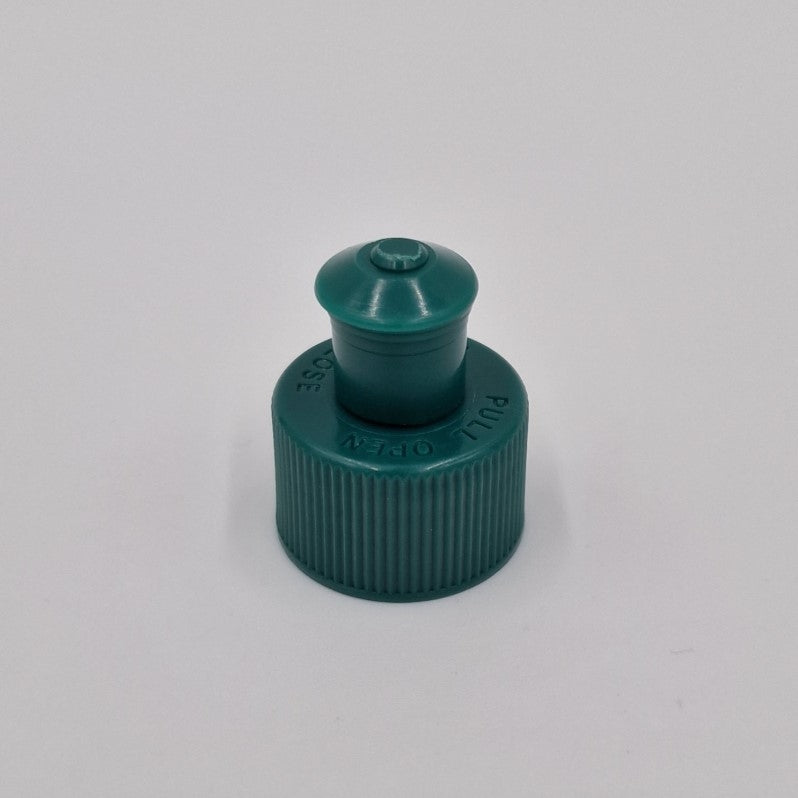 24mm 410 GREEN PUSH PULL TOP – Cascelloid