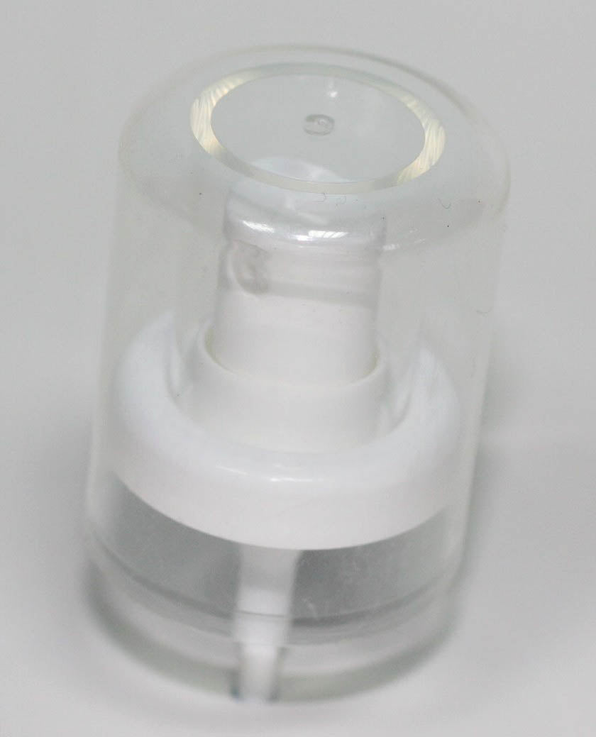 31mm SNAP ON PUMP WHITE & OVERCAP (0.12ml) – Cascelloid