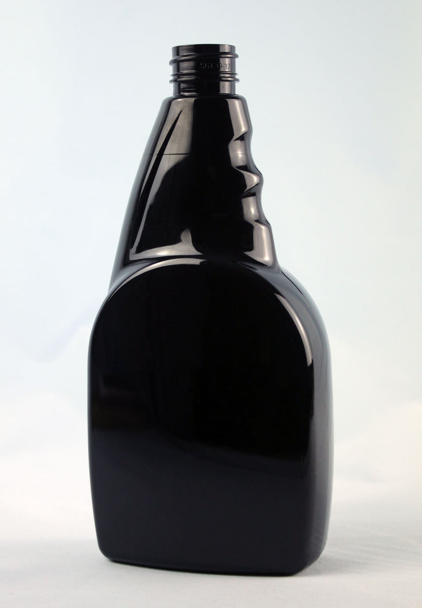500ml BLACK PET TRIGGER SPRAY BOTTLE 28mm 410 – Cascelloid